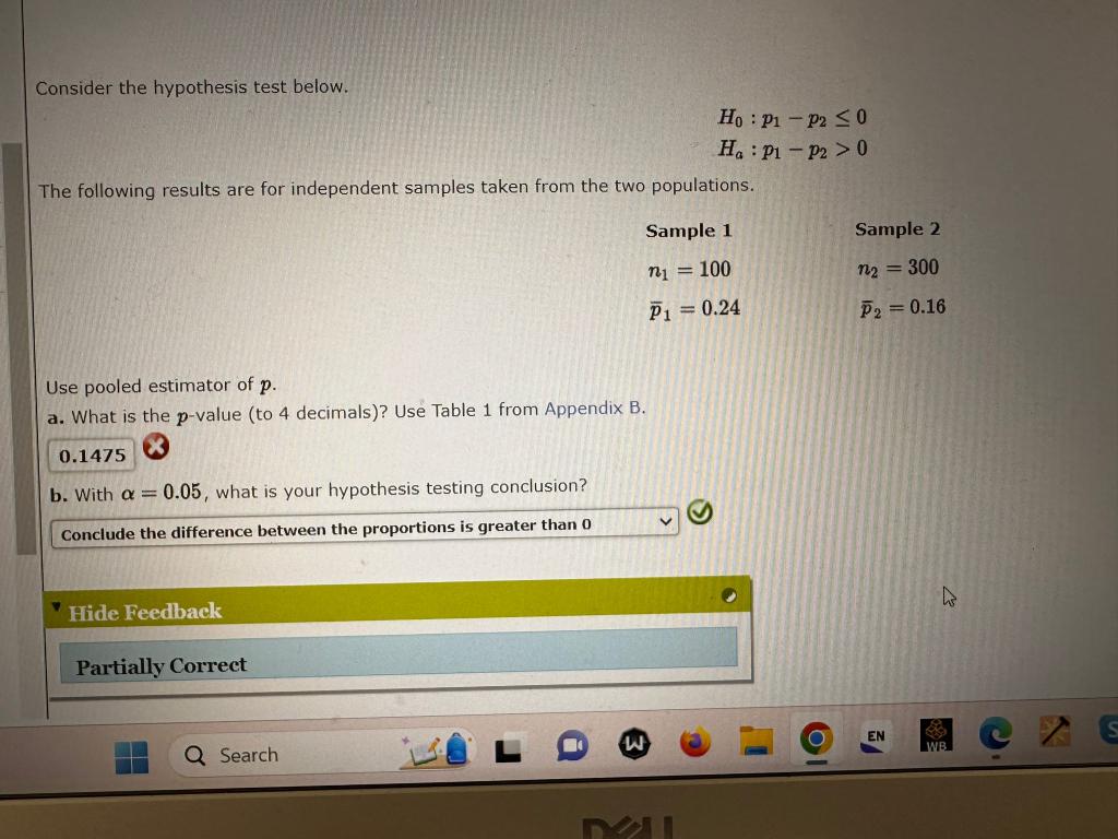 Solved Consider the hypothesis test below. | Chegg.com