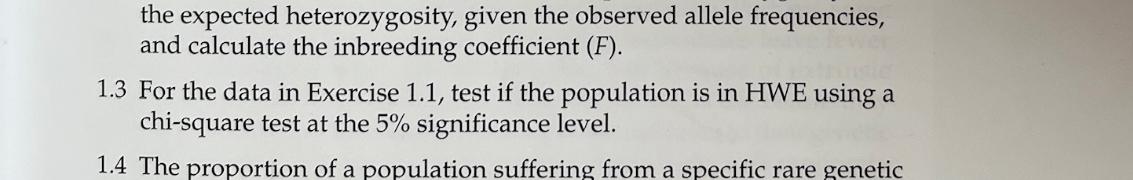 1.8 An individual has genotype CT for the locus | Chegg.com