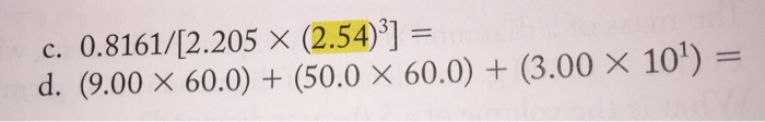 Solved 1.72. Perform each of the following calculations, and | Chegg.com