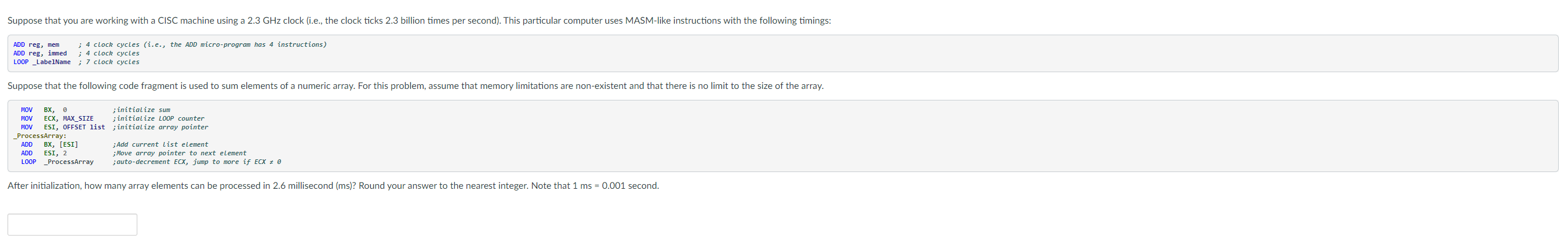 Suppose that you are working with a CISC machine | Chegg.com
