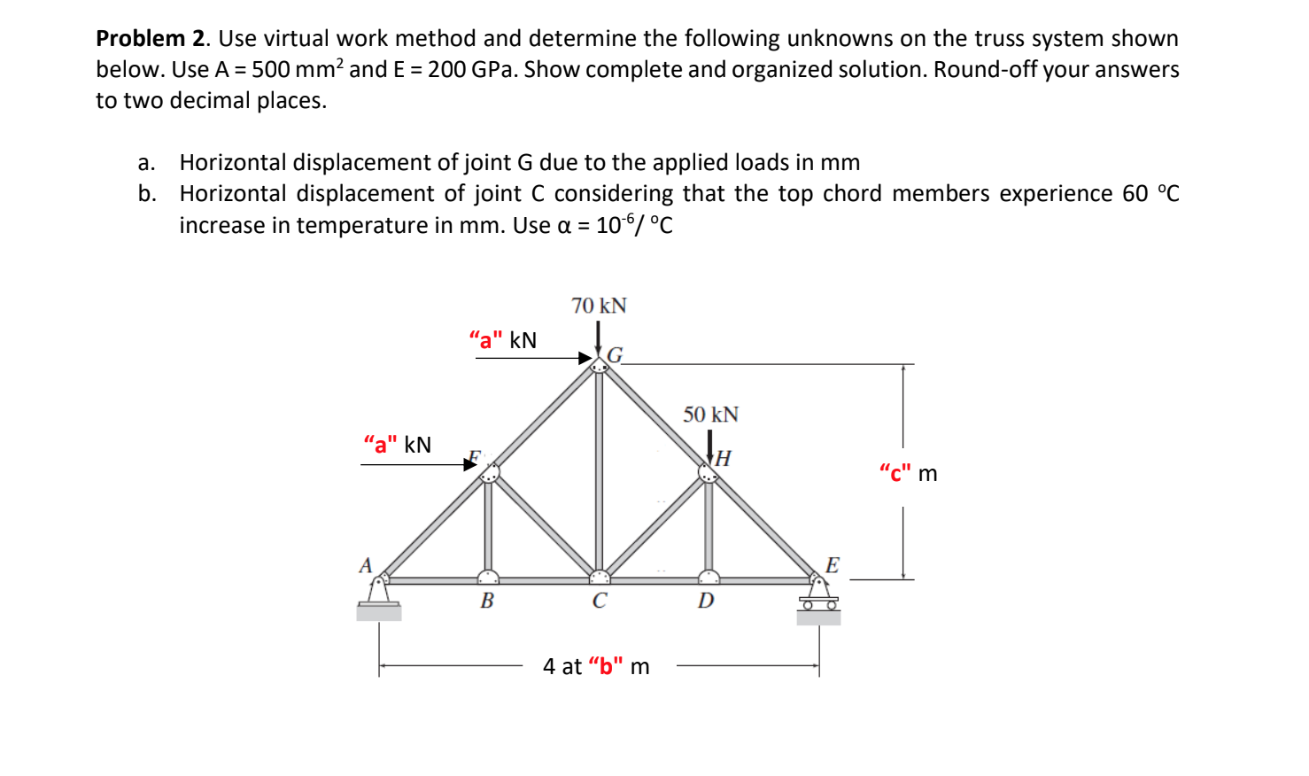 Solved PLEASE ANSWER FULL SOLUTION Use virtual work method | Chegg.com