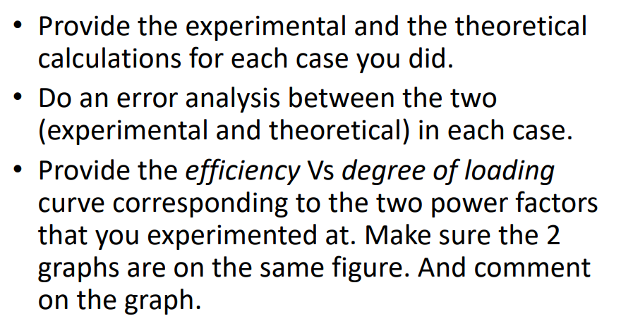 Provide the experimental and the theoretical | Chegg.com