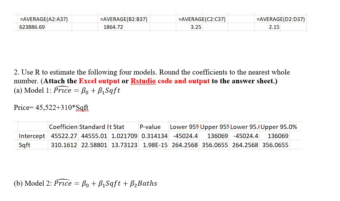 House Price Modeling Overview: In this project, you | Chegg.com