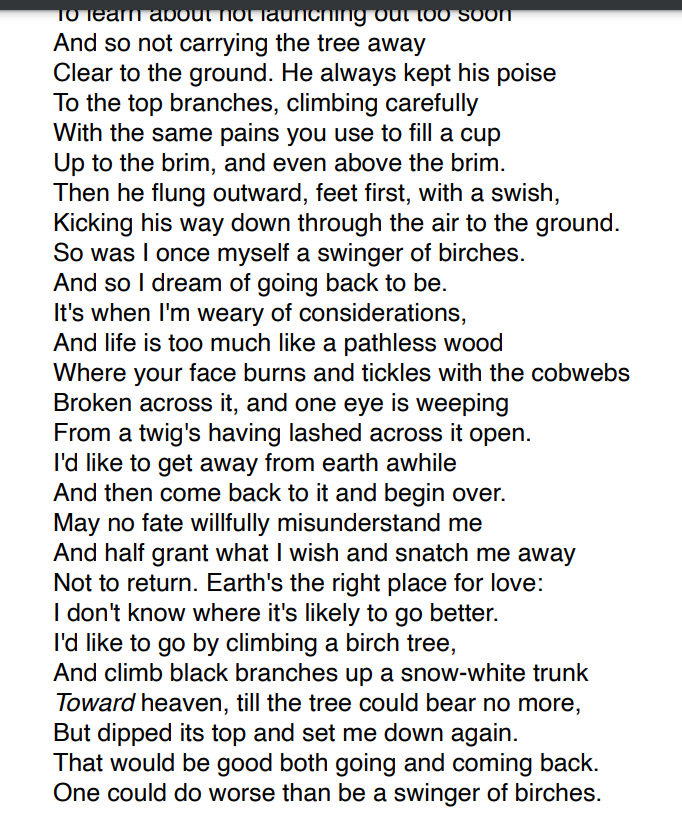 1. I hope you read the poem first before you came to | Chegg.com