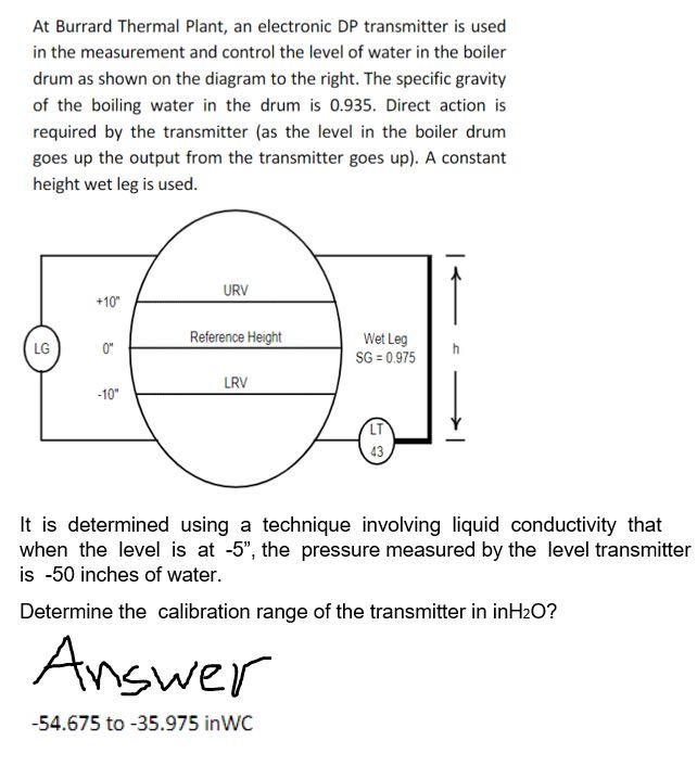 Solved At Burrard Thermal Plant, an electronic DP | Chegg.com