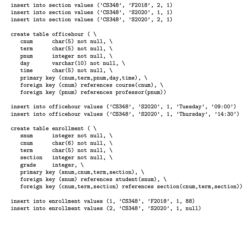 Solved 4. The number, name and year of each student who is | Chegg.com