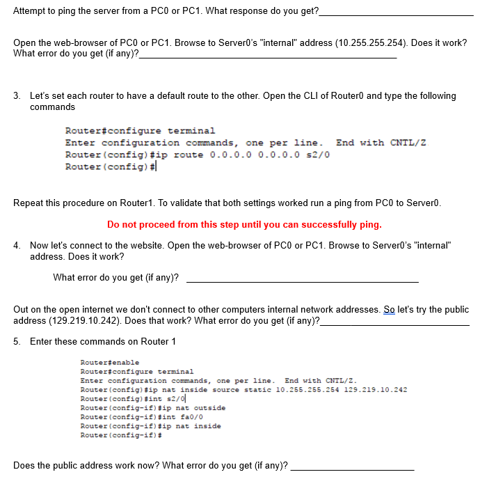 NOTES Failure to match my configuration exactly will | Chegg.com