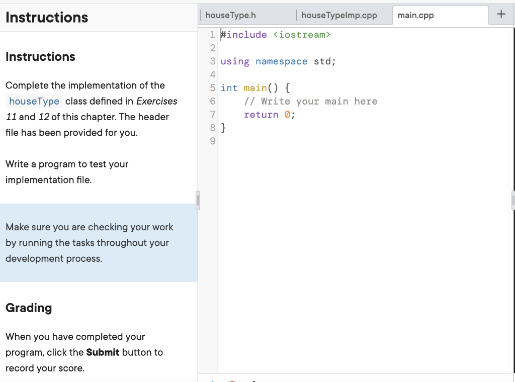 Solved Instructions \begin{tabular}{|l|l|l} ∣ houseType.h \\ | Chegg.com