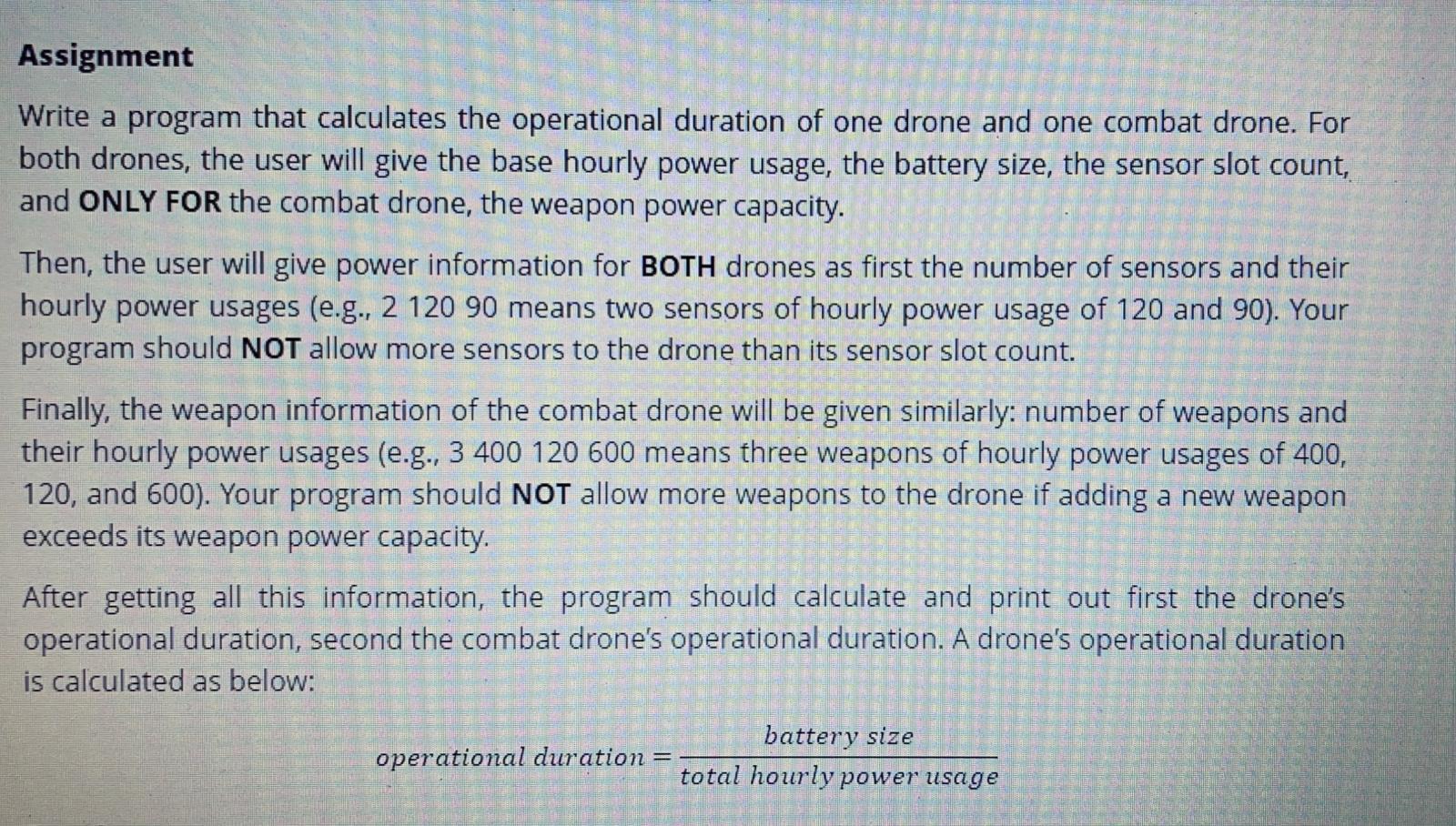 Solved Assignment Write a program that calculates the | Chegg.com