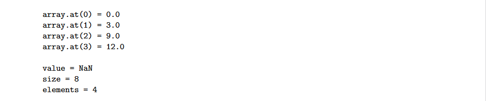 Solved Program Specification: An array that can grow and | Chegg.com