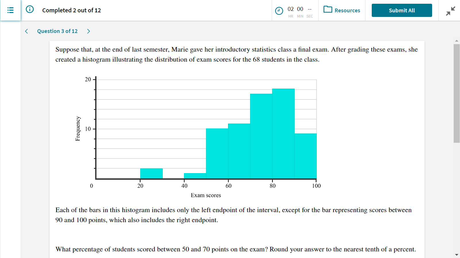 Solved Suppose that, at the end of last semester, Marie gave | Chegg.com