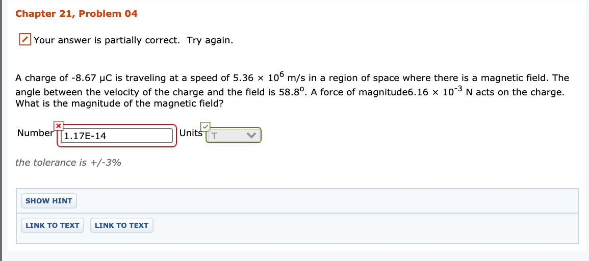 Solved Chapter 21 Problem 04 Your Answer Is Partially 5185