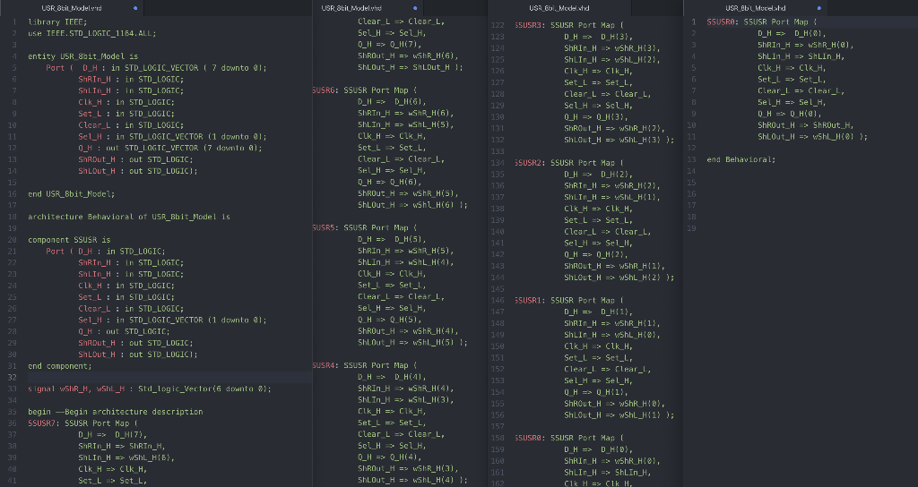 Design a VHDL Serial Universal Asynchronous | Chegg.com