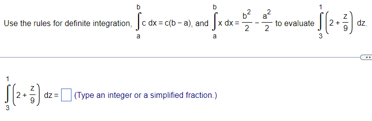 Solved Use the rules for definite integration, | Chegg.com