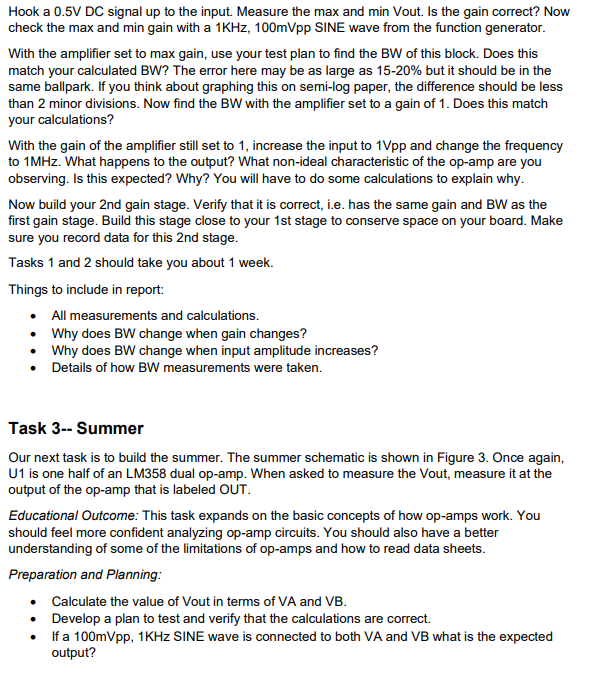 Solved EET 222 Lab Equalizer Project Introduction | Chegg.com