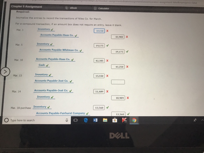Solved Chapter 5 Assignment eBook Calculator | Chegg.com Solved Chapter 5 Assignment eBook Calculator | Chegg.com