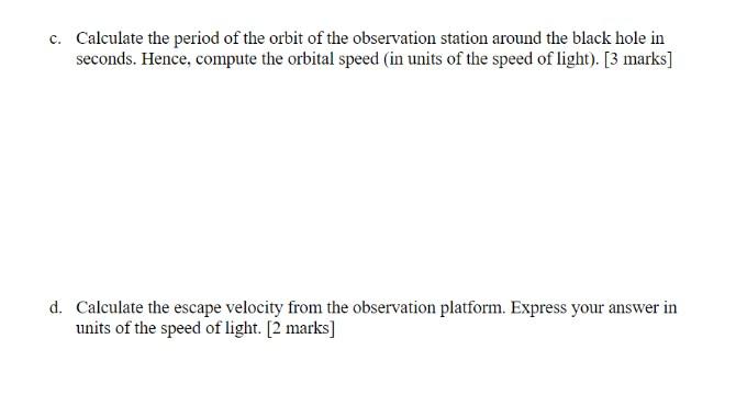 This is all 1 question on my Astrophysics Homework | Chegg.com