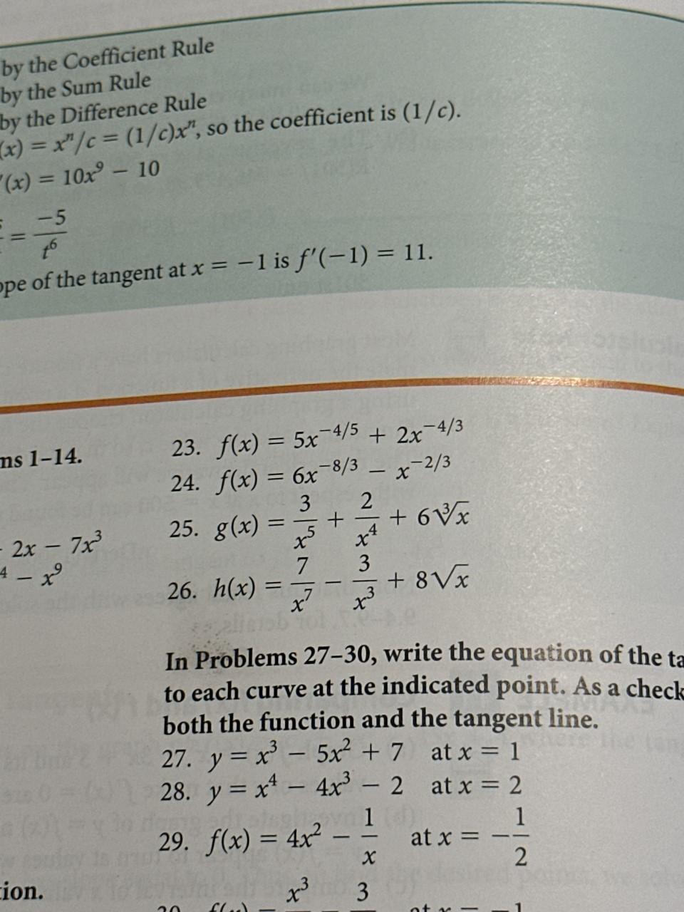 Solved In Problems 19-26, find the derivative of each | Chegg.com