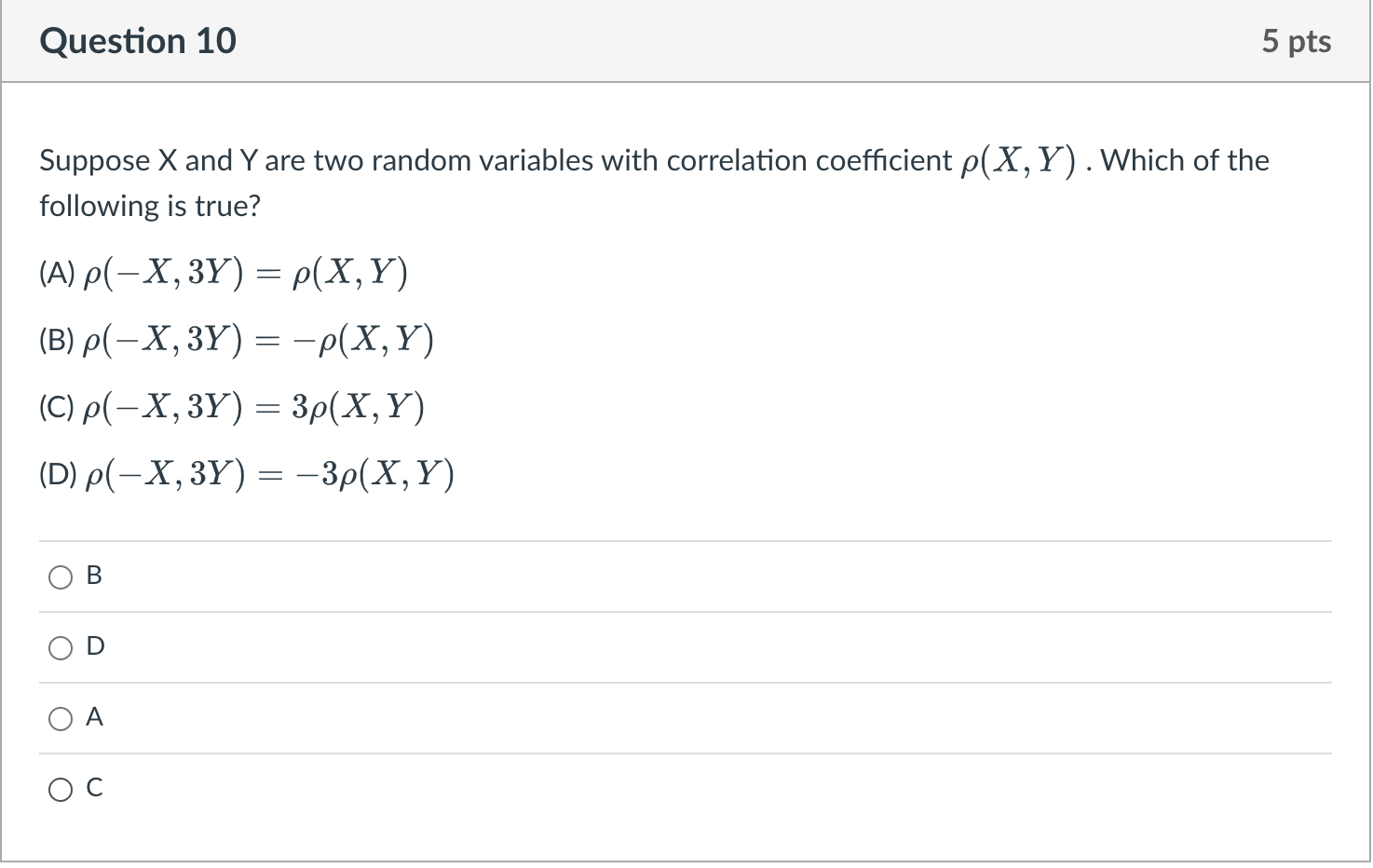 Solved Suppose X and Y are two random variables with | Chegg.com