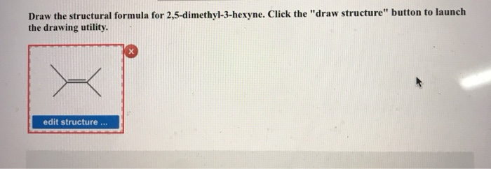 Solved Draw the structural formula for | Chegg.com