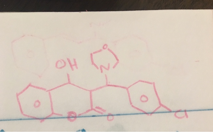 Reaction between morphiline and | Chegg.com