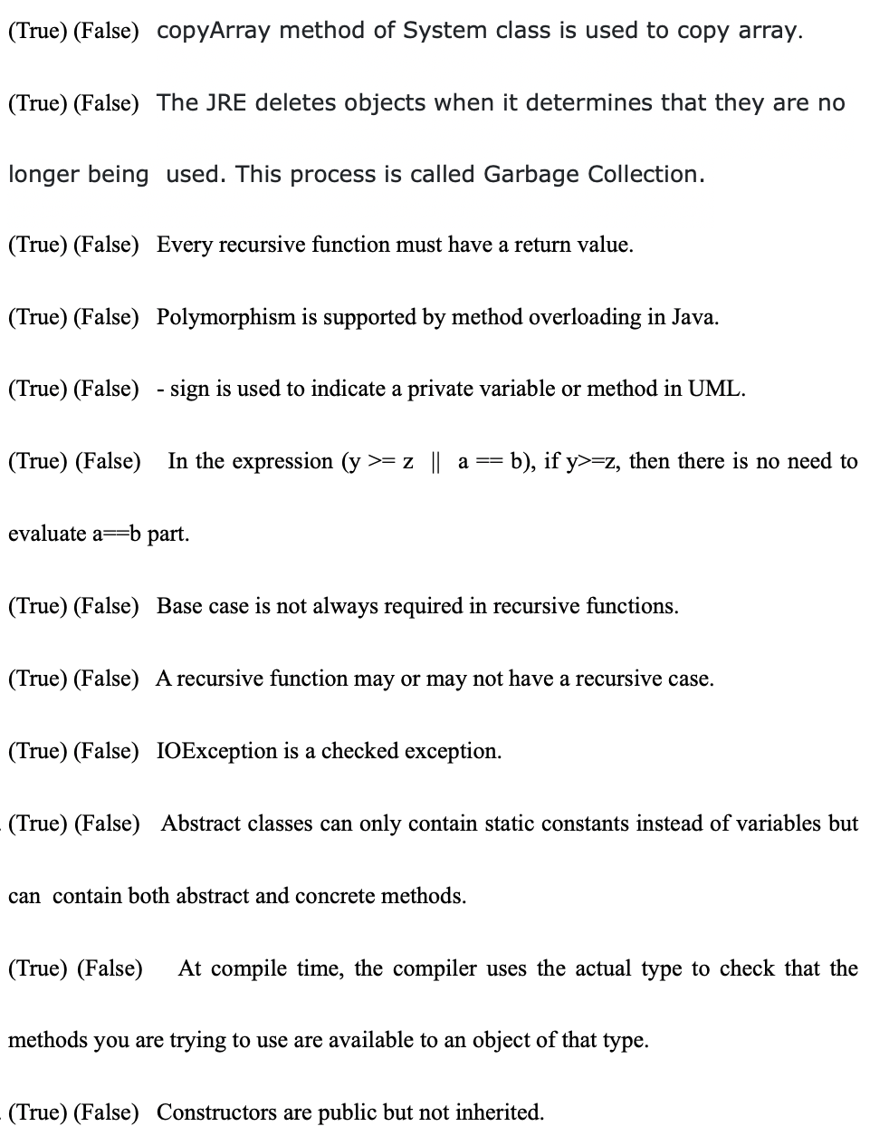 Solved (TFa)Java In 1997, Sun Microsystems approached the | Chegg.com