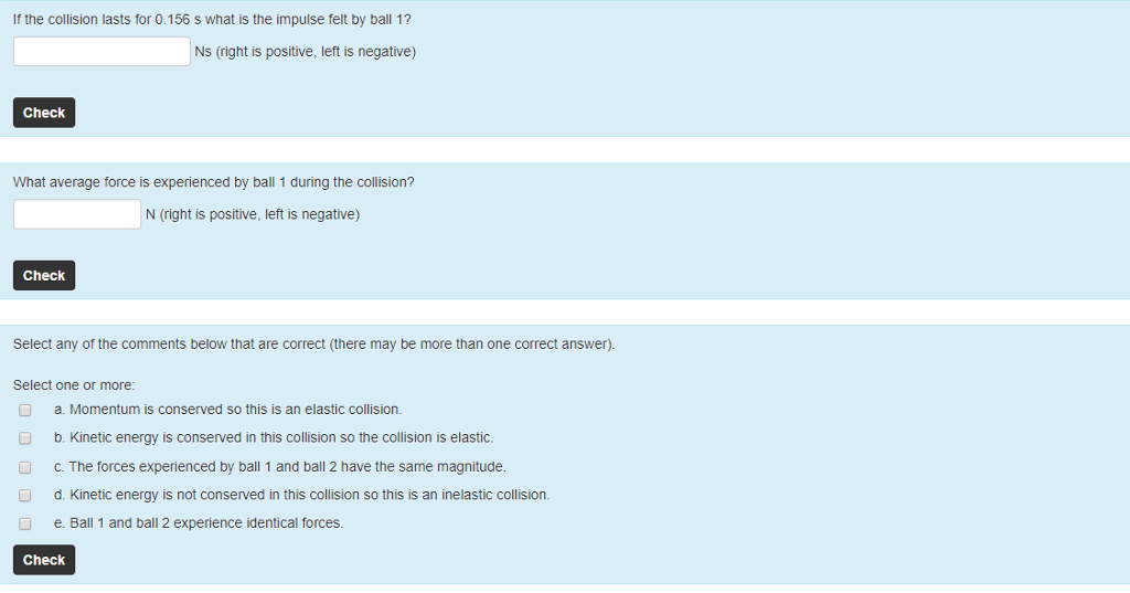 Solved Two balls collide. The diagram below shows the | Chegg.com