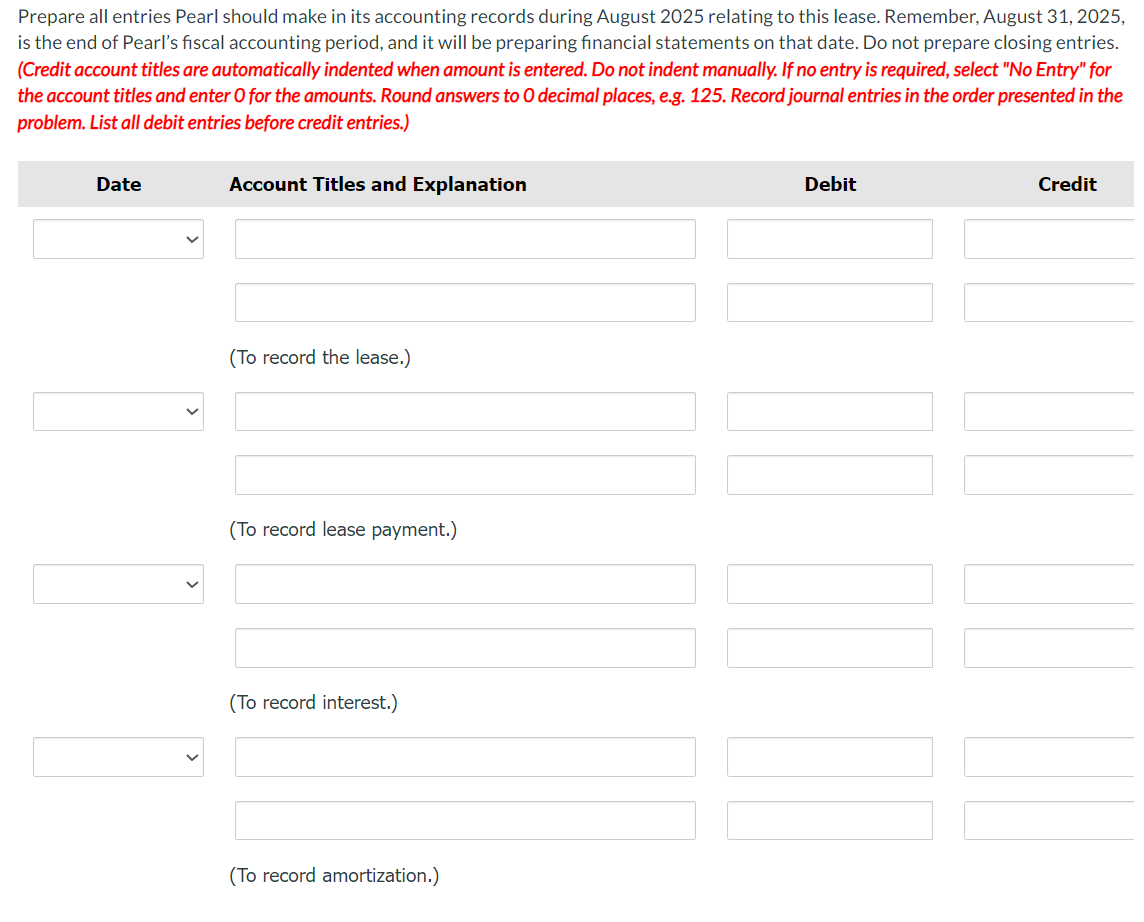 Solved Pearl Inc. was incorporated in 2024 to operate as a | Chegg.com