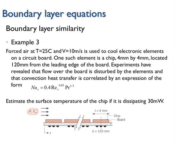 Solved Boundary layer equations Boundary layer similarity | Chegg.com
