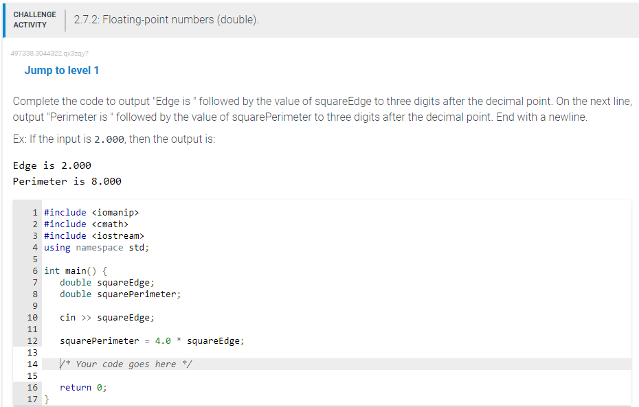 Solved 497338.3044322.q×3zqy7 Jump to level 1 Complete the | Chegg.com