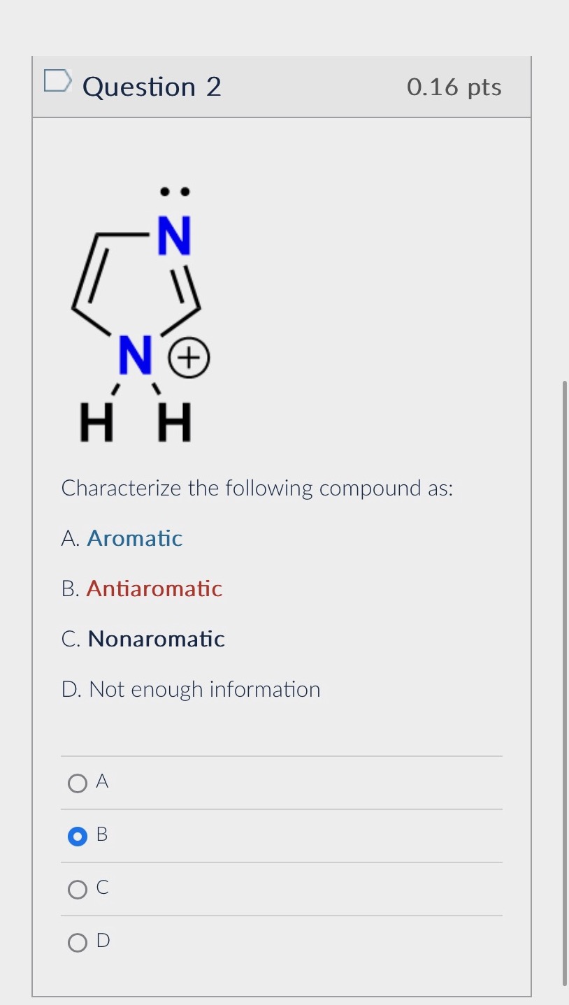 Solved Question 3 0.15 pts Characterize the following | Chegg.com