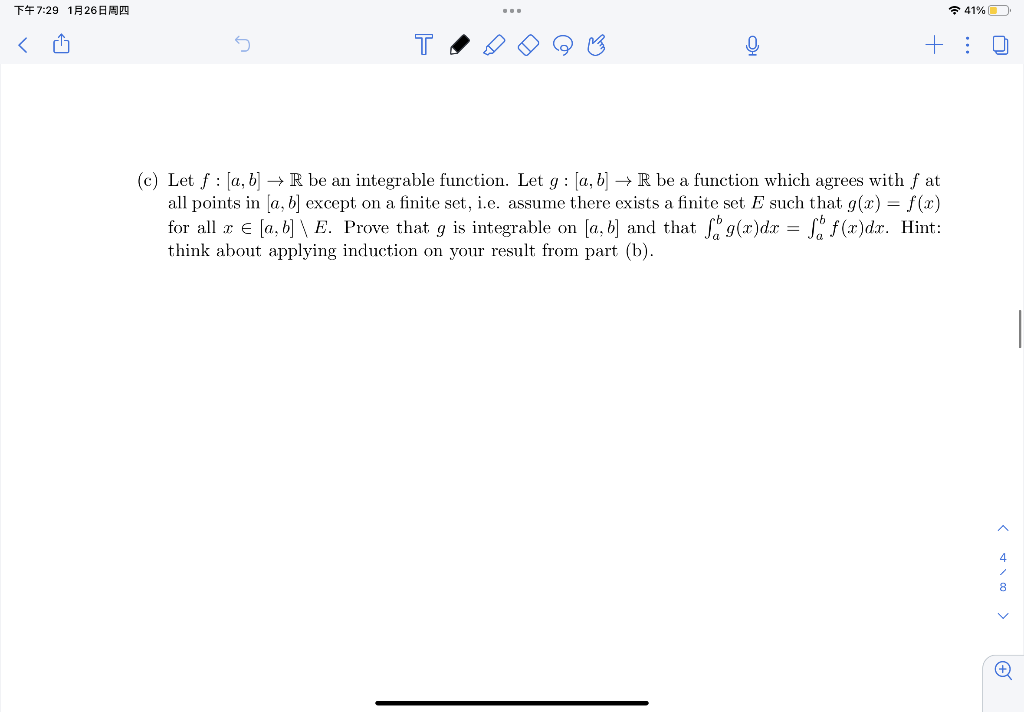 Solved 1. For every part of the problem, let a,b be real | Chegg.com