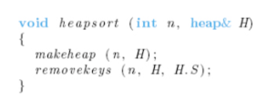 Implement The Linear-Time Makeheap Algorithm: Read In N Unsorted Numbers And Create A Heap ...