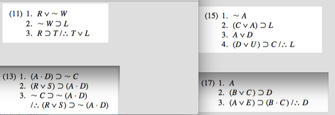 Solved Use the eight implicational argument forms to prove | Chegg.com