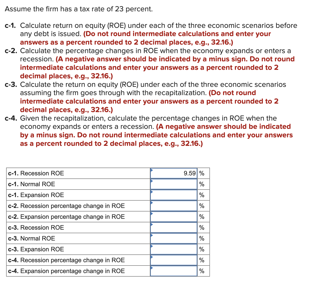 Solved Problem 16-3 ROE and Leverage [L01, 2] Fujita, | Chegg.com
