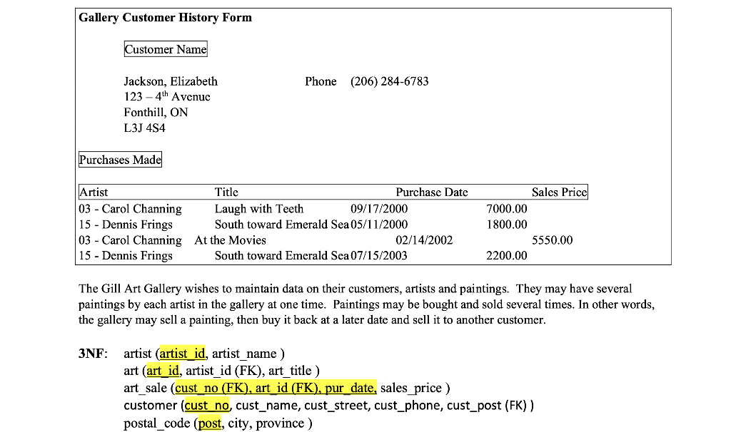 Solved we will convert from various Normal Forms to SQL | Chegg.com