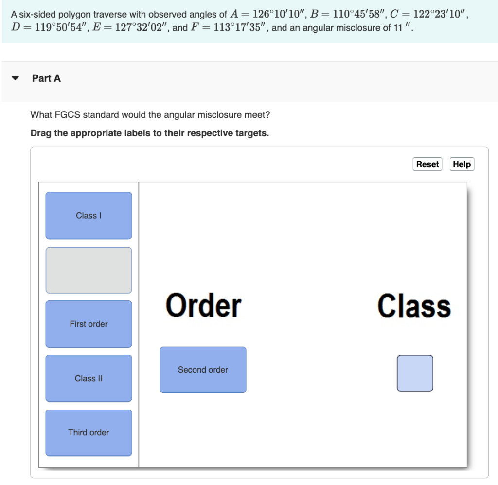 Solved Four interior angles of a five-sided polygon traverse | Chegg.com