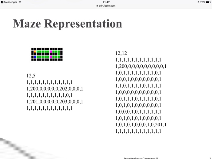 Messenger? 21:42 cdn.fbsbx.com ?73% HW4: Maze | Chegg.com