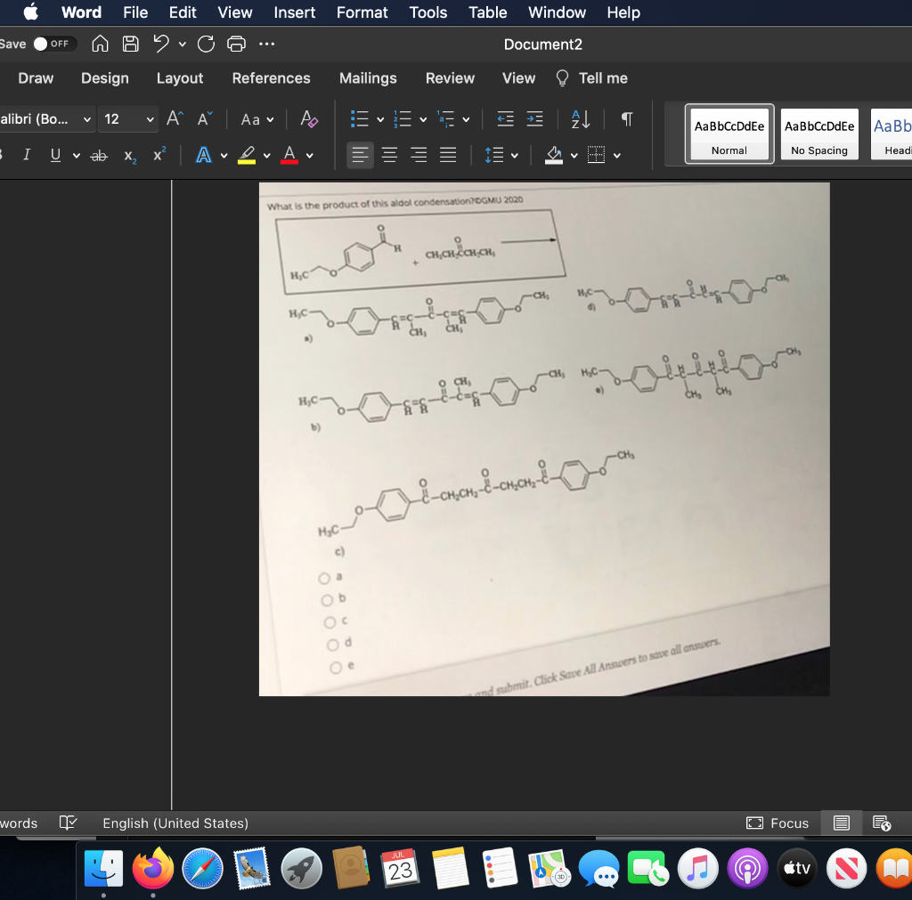 Solved Word File Edit View Insert Format Tools Table Window | Chegg.com