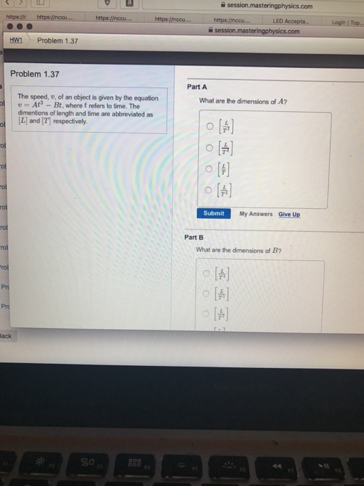 Solved The speed, v, of an object is given by the equation v | Chegg.com