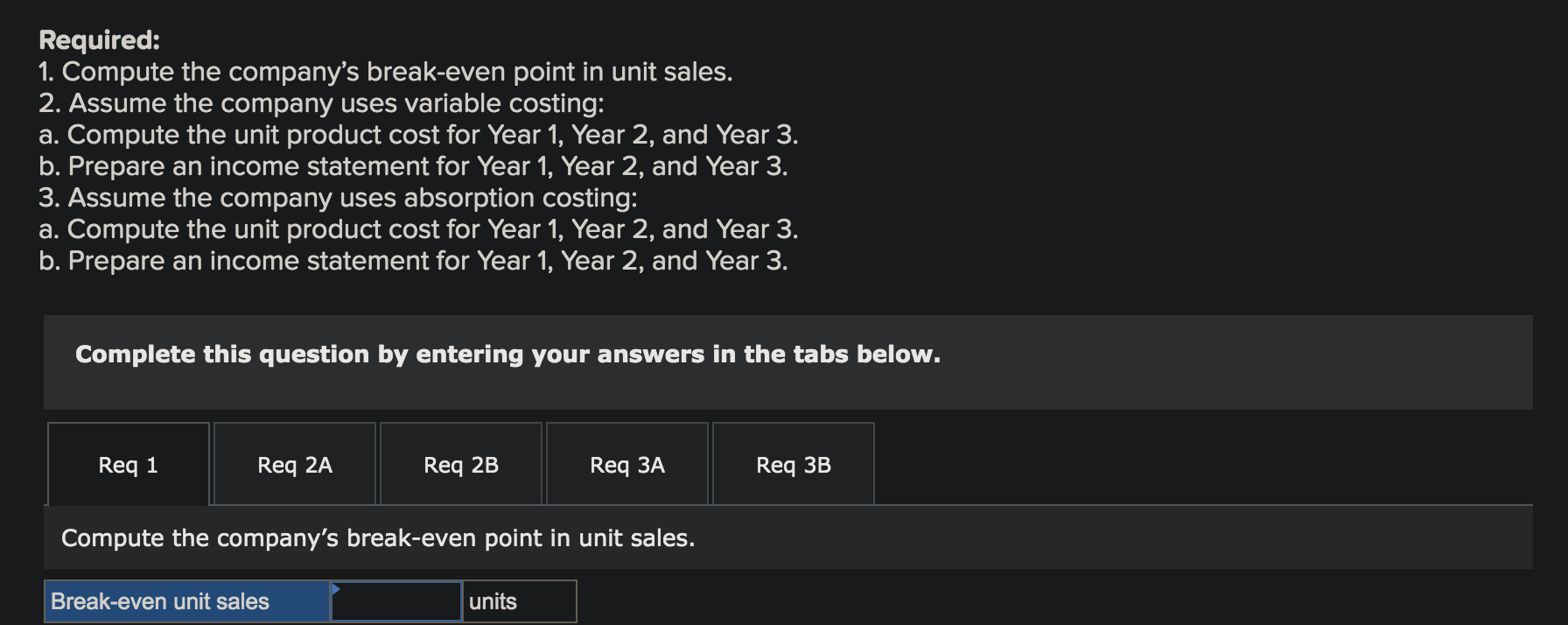 Solved Problem 6-18 (Algo) Variable and Absorption Costing | Chegg.com