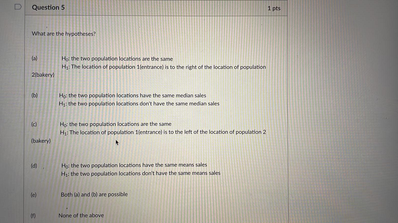 The following applies to questions 5-8: In-store | Chegg.com