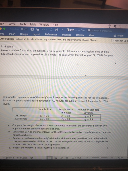Solved sert Format Tools Table Window Help @c., ??K me | Chegg.com