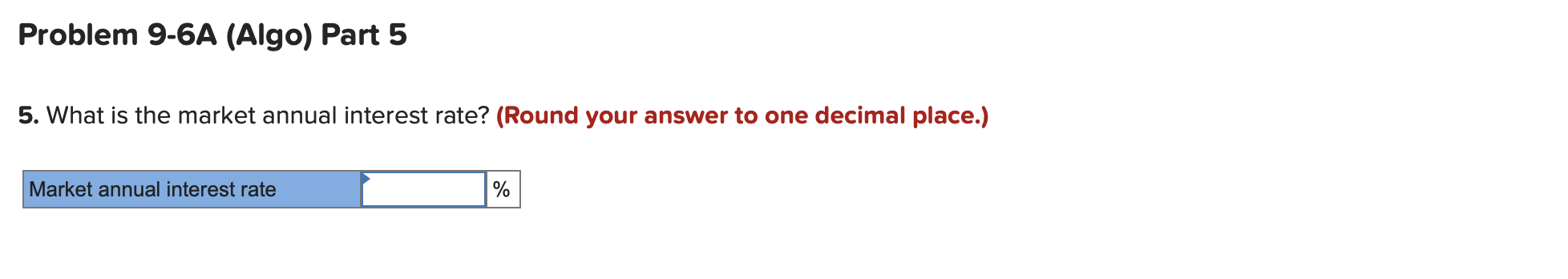 Solved Required information Problem 9-6A (Algo) Understand a | Chegg.com