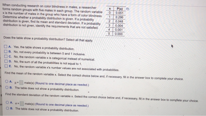Solved Determine whether the given procedure results in a | Chegg.com
