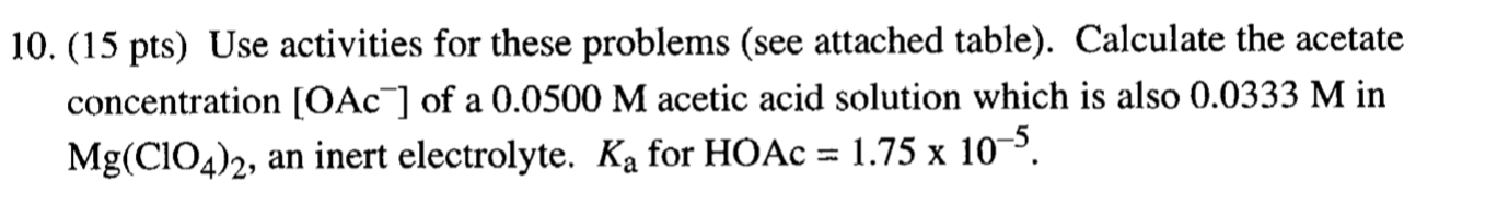 Solved 10. (15 pts) Use activities for these problems (see | Chegg.com