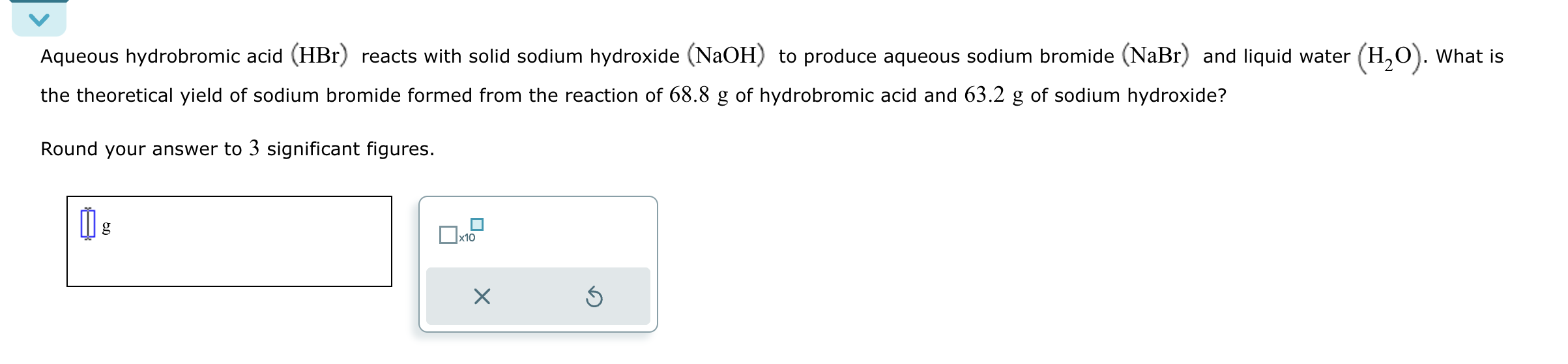Solved Aqueous hydrobromic acid (HBr) ﻿reacts with solid | Chegg.com