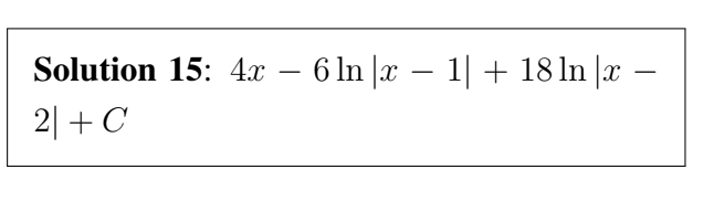 Solved USING PARTIAL FRACTIONS METHOD , CORRECT ANSWER IS | Chegg.com