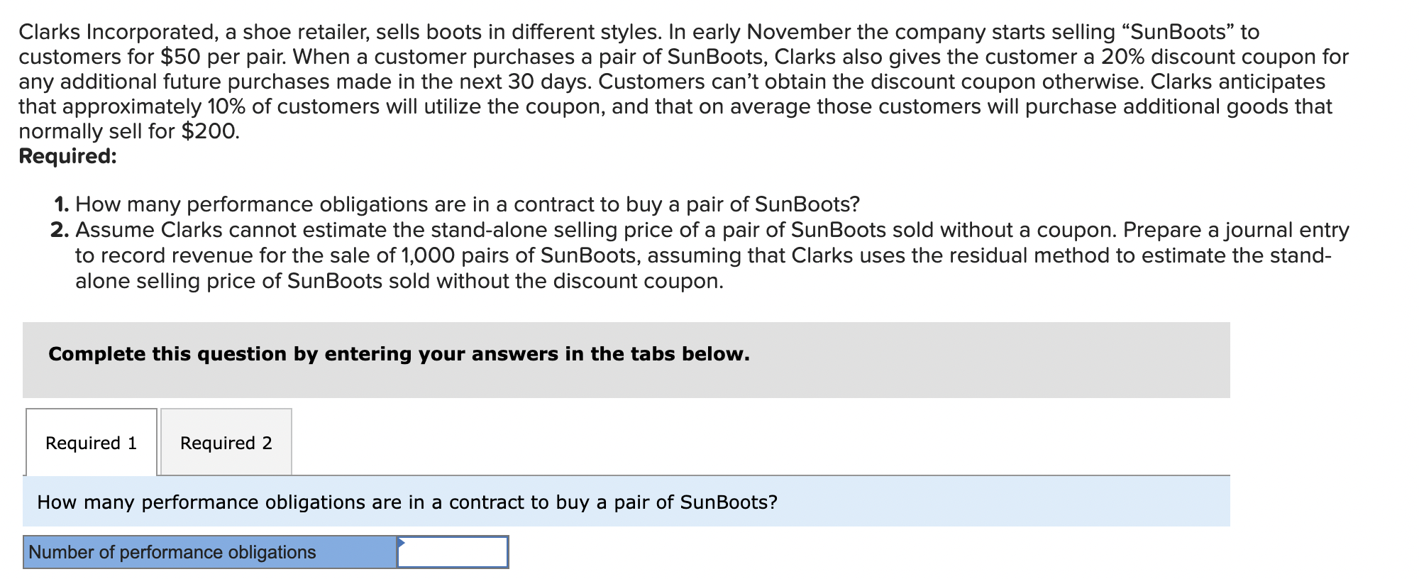 Solved Clarks Incorporated, a shoe retailer, sells boots in | Chegg.com