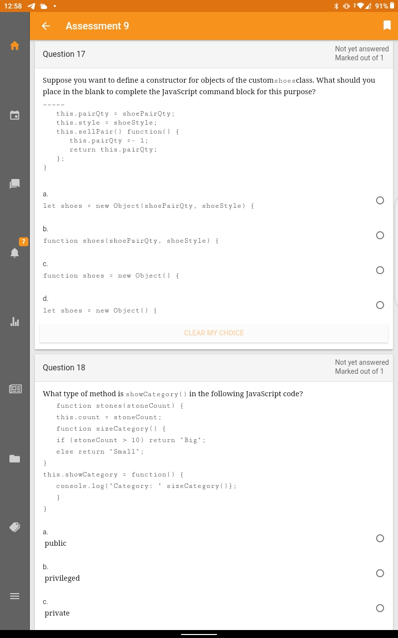 Solved Suppose You Have Just Written A Javascript 3897